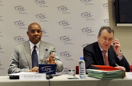 Francois Muamba Secretary General Congo Liberation Editorial Stock ...