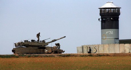 Israeli Tank Seen Near One Many Editorial Stock Photo - Stock Image ...