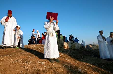 Samaritan Boy Reads Prayers Book Sunrise Editorial Stock Photo - Stock ...