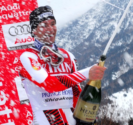 Benjamin Raich Austria Celebrates After Winning Editorial Stock Photo ...