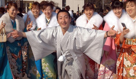Japanese Man Wearing Traditonal Japanese Clothing Editorial Stock Photo ...
