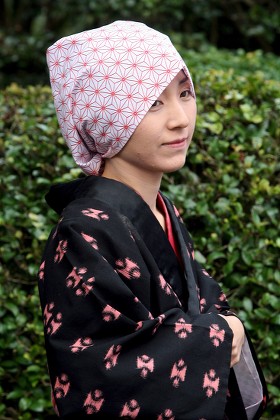 Young Japanese Woman Dressed Traditional Farmers Editorial Stock Photo ...