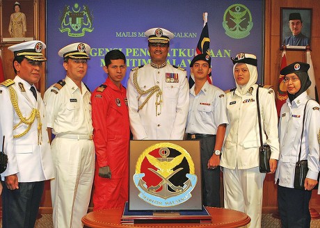 Models Display Uniform Malaysian Maritime Enforcement Editorial Stock ...