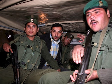 Palestinian Security Forces Arrest Man During Editorial Stock Photo ...