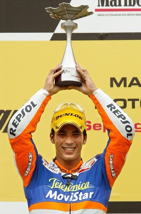 Spains Toni Elias Celebrates His Victory Editorial Stock Photo - Stock ...