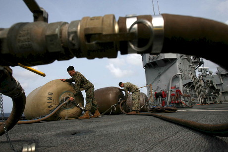 Us Marines Demonstrates Use Potable Water Editorial Stock Photo - Stock ...
