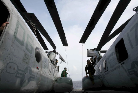 Helicopter Pilots U S Marines Climb Editorial Stock Photo - Stock Image ...