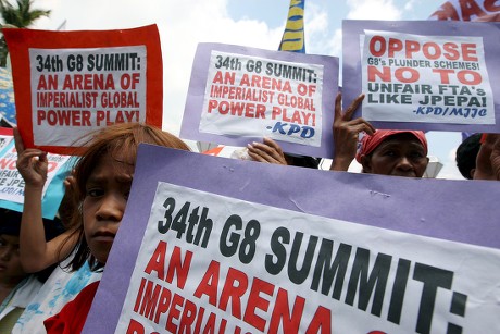 Philippines G8 Summit Protest - Jul 2008 Stock Pictures, Editorial ...