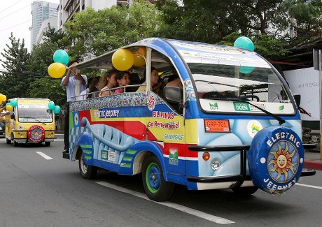 Filipinos Ride First Locally Manufactured Electric Editorial Stock ...