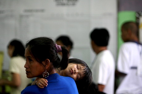 Filipino Voters Show Their Fingers Marked Editorial Stock Photo - Stock ...