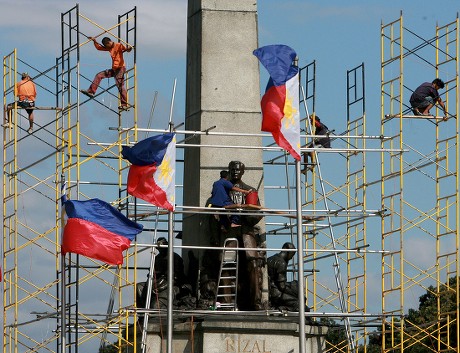 Filipinos Spruce Monument Countrys National Hero Editorial Stock Photo ...