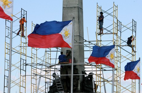 Filipinos Spruce Monument Countrys National Hero Editorial Stock Photo ...