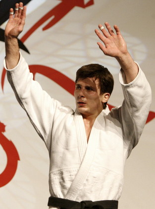 Valentin Grekov Ukraine Waves After Winning Editorial Stock Photo ...