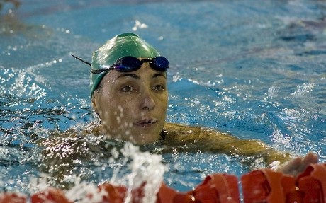 Brazils Fabiola Molina Leaves Pool After Editorial Stock Photo - Stock ...