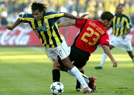 Fenerbahces Dutch Striker Pierre Van Hooijdonk Editorial Stock Photo ...