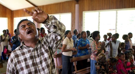 Man Gestures While Singing Gospel Songs Editorial Stock Photo - Stock ...