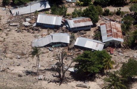 Aerial View Houses Destroyed By Mondays Editorial Stock Photo - Stock ...
