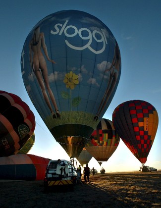 Sloggi Underwear Balloon Piloted By Englishmen Editorial Stock Photo ...