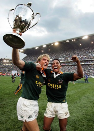 Springbok Players Percy Montgomery L Breyton Editorial Stock Photo ...