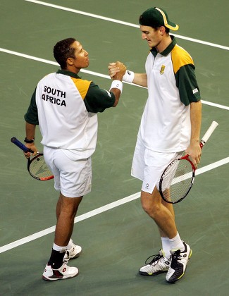 South Africas Jeff Coetzee L Celebrates Editorial Stock Photo - Stock ...