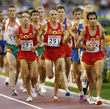 Spanish Runners Jose Manuel Martinez C Editorial Stock Photo - Stock ...