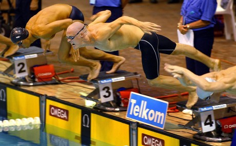 South Africas Terence Parkin C Dives Editorial Stock Photo - Stock ...
