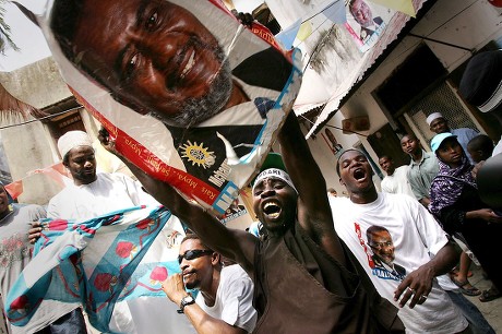 Supporters Cuf Civic Untied Front Celebrate Editorial Stock Photo ...