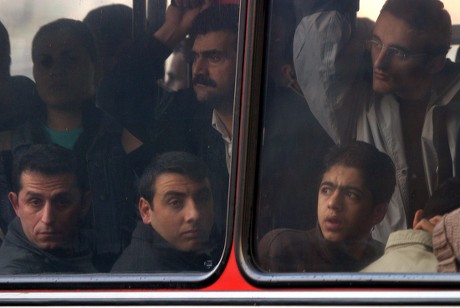 Turkish Residents Istanbul Look Out Window Editorial Stock Photo ...
