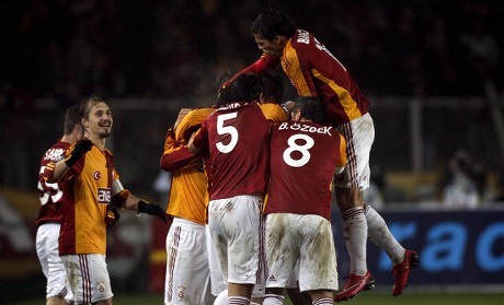 Lr Galatasarays Sabri Sarioglu Ayhan Akman Editorial Stock Photo ...