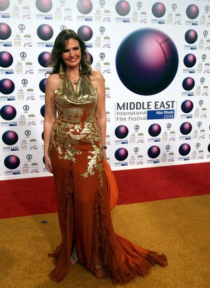 Egyptian Actress Hala Sedki Poses Photographers Redaktionelles ...