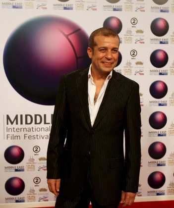 Egyptian Actor Sharif Munir Poses Photographers Editorial Stock Photo ...