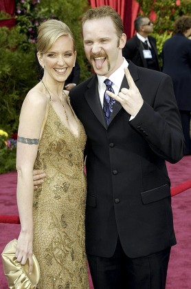 Morgan Spurlock His Wife Alexandra Jamieson Editorial Stock Photo ...