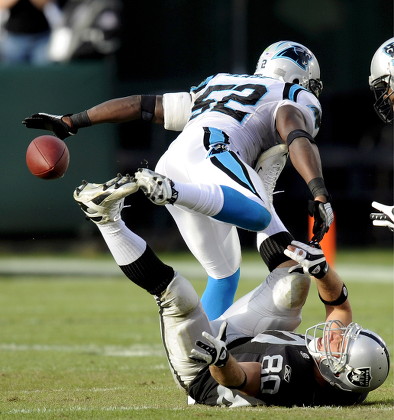 Carolina Panthers Linebacker Jon Beason Top Editorial Stock Photo ...