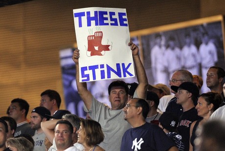Fan Holds Sign During Eighth Inning Editorial Stock Photo - Stock Image ...