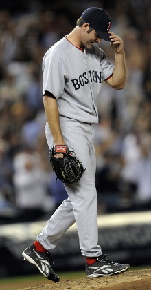 Red Soxs Billy Traber Walks Back Editorial Stock Photo - Stock Image ...