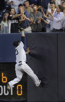 Yankees Nick Swisher Unable Reach Home Editorial Stock Photo - Stock ...