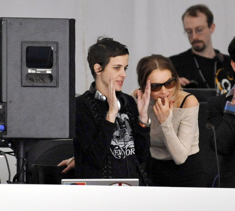 Samantha Ronson L Girlfriend Us Actress Editorial Stock Photo - Stock ...