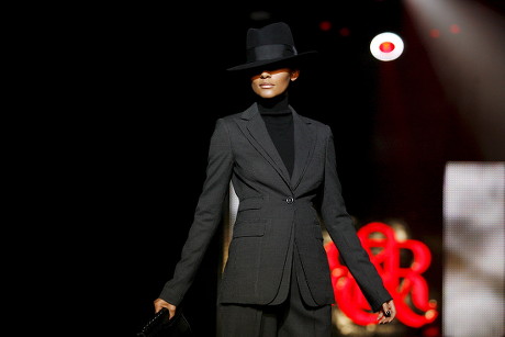 Super Model Jessica Stam Walks Down Editorial Stock Photo - Stock Image ...