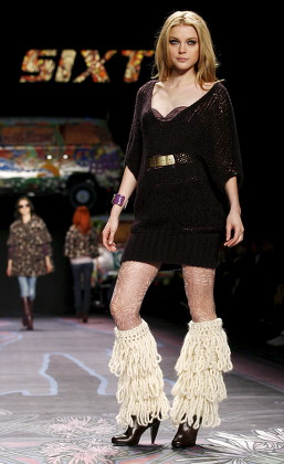 Supermodel Jessica Stam R Poses On Editorial Stock Photo - Stock Image ...