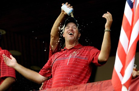 Team Usas Boo Weekley Has Beer Editorial Stock Photo - Stock Image ...