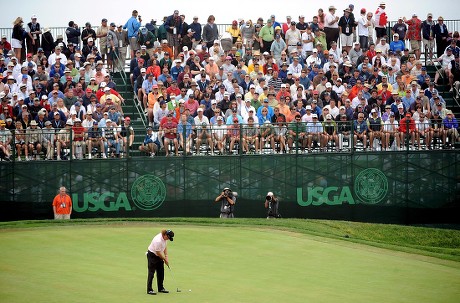 Miguel Angel Jimenez Spain Putts On Editorial Stock Photo - Stock Image ...