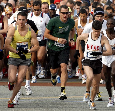Lead Pack Runners 2006 New York Editorial Stock Photo - Stock Image ...