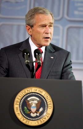 Us President George W Bush C Editorial Stock Photo - Stock Image ...