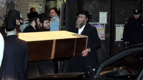 Body Grand Rabbi Moses Teitelbaum Worldwide Editorial Stock Photo ...