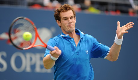 Andy Murray Great Britain Hits Forehand Editorial Stock Photo - Stock ...