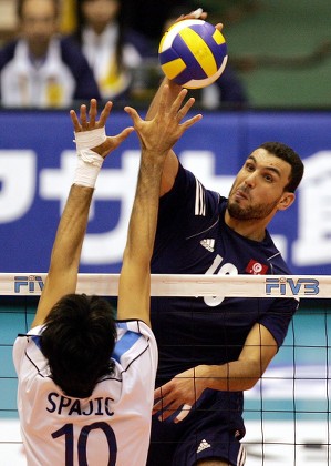 Hosni Karamosly R Tunisia Spikes Ball Editorial Stock Photo - Stock ...