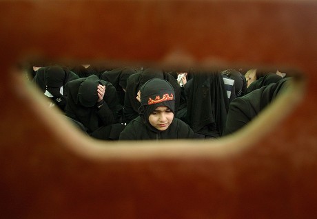 Lebanese Shiite Muslim Young Girl Listening Editorial Stock Photo ...