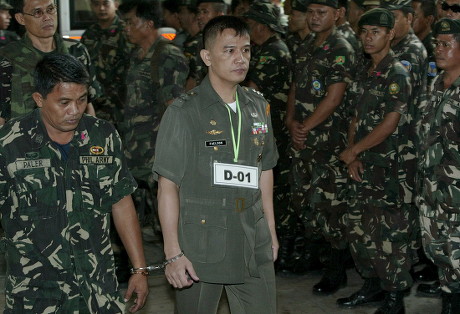 Detained Philippine Marines Captain Nicanor Faeldon Editorial Stock ...