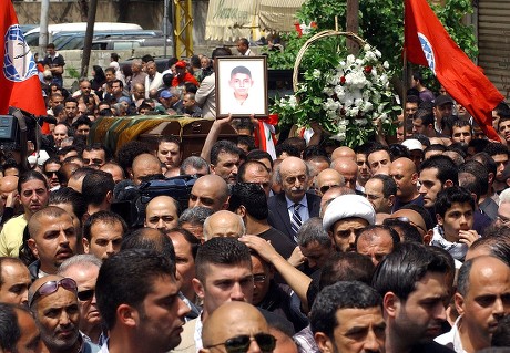 Lebanese Druz Leader Walid Jumblatt C Editorial Stock Photo - Stock ...