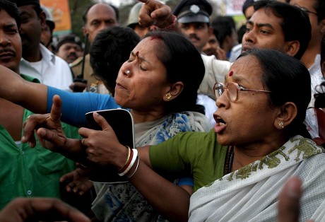 All India Womens Liberation Activists Shout Editorial Stock Photo ...